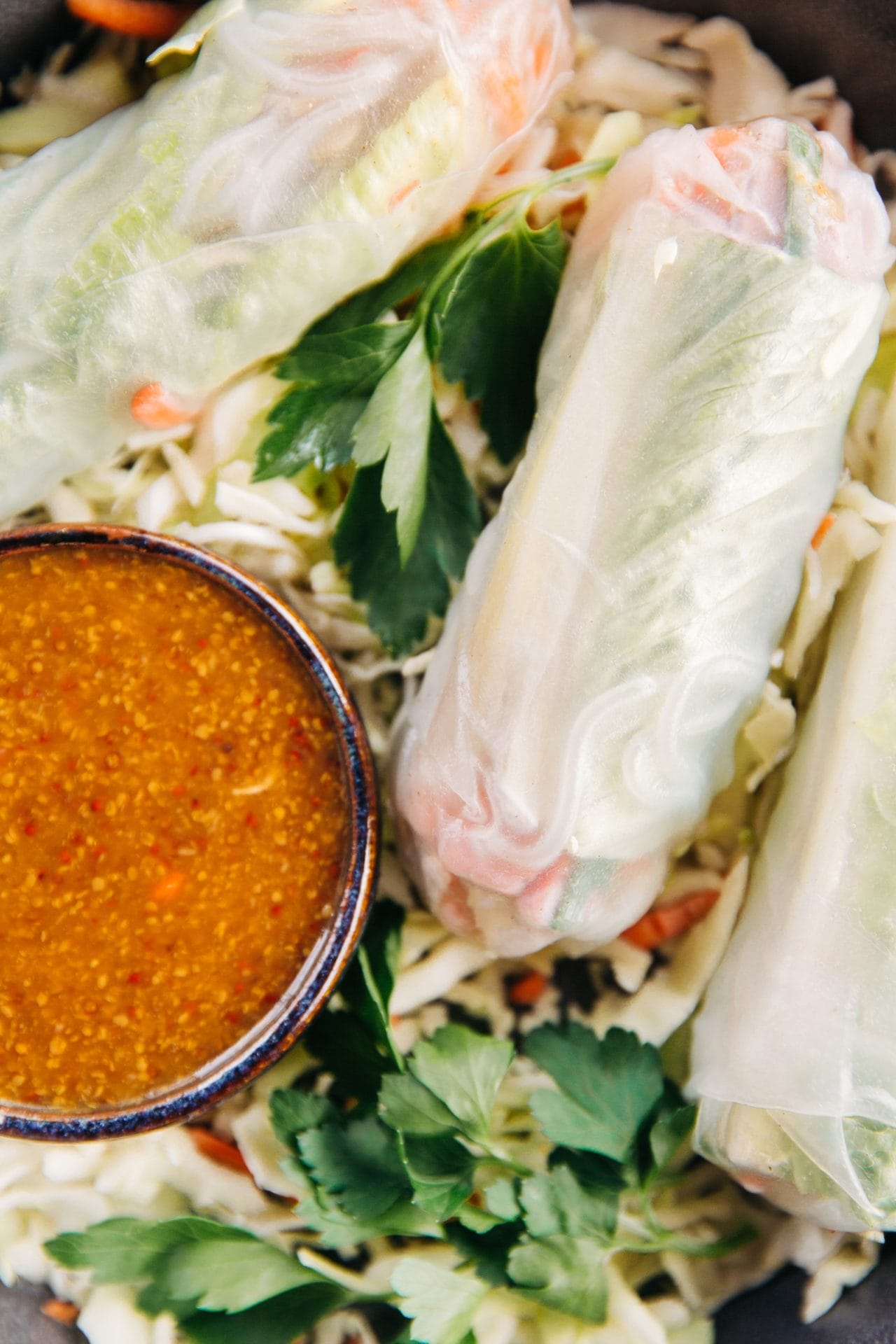 IRISH CORNED BEEF AND CABBAGE SPRING ROLLS | Pretty Together