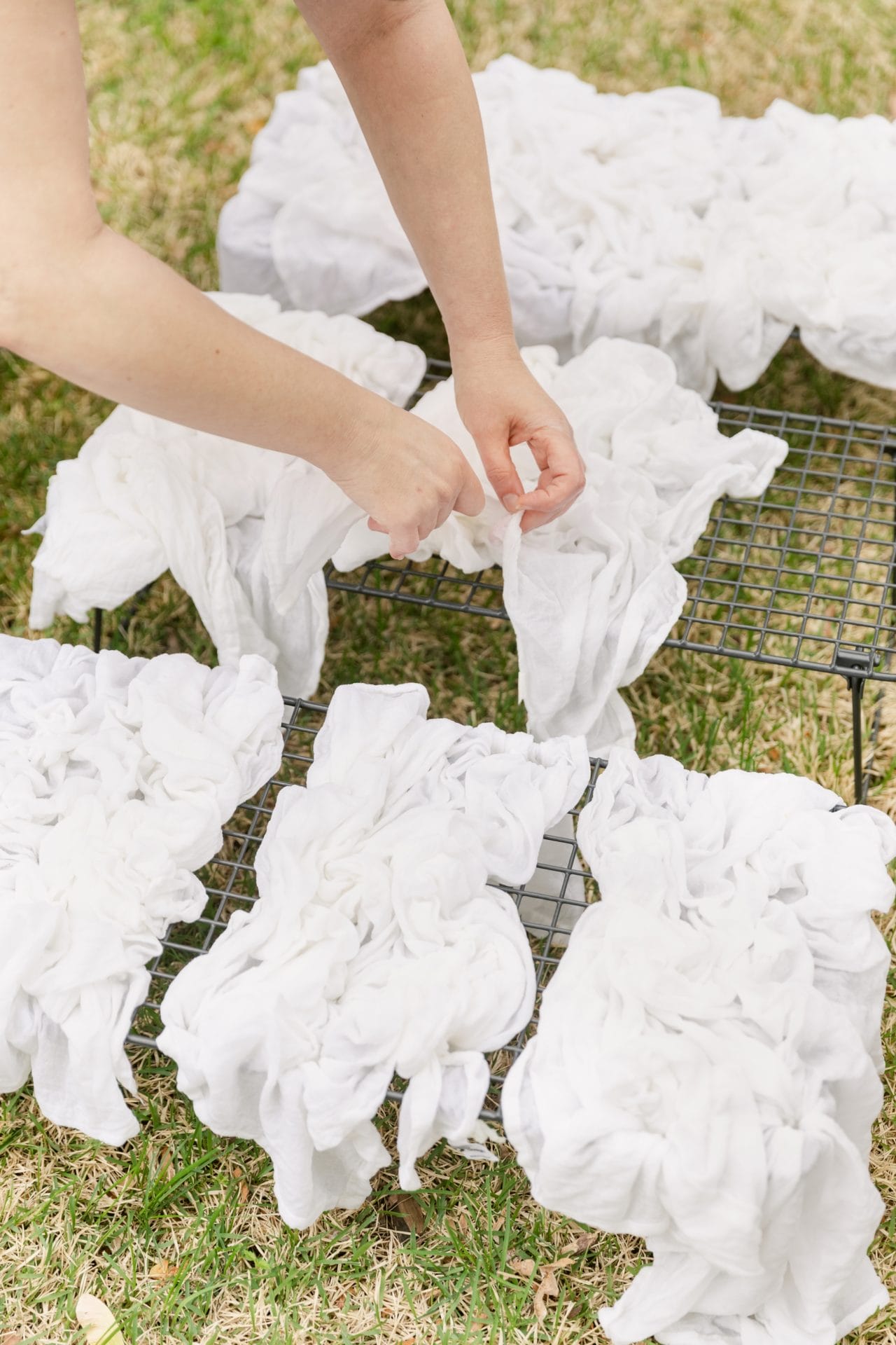 HOW TO ICE DYE FABRIC | Pretty Together