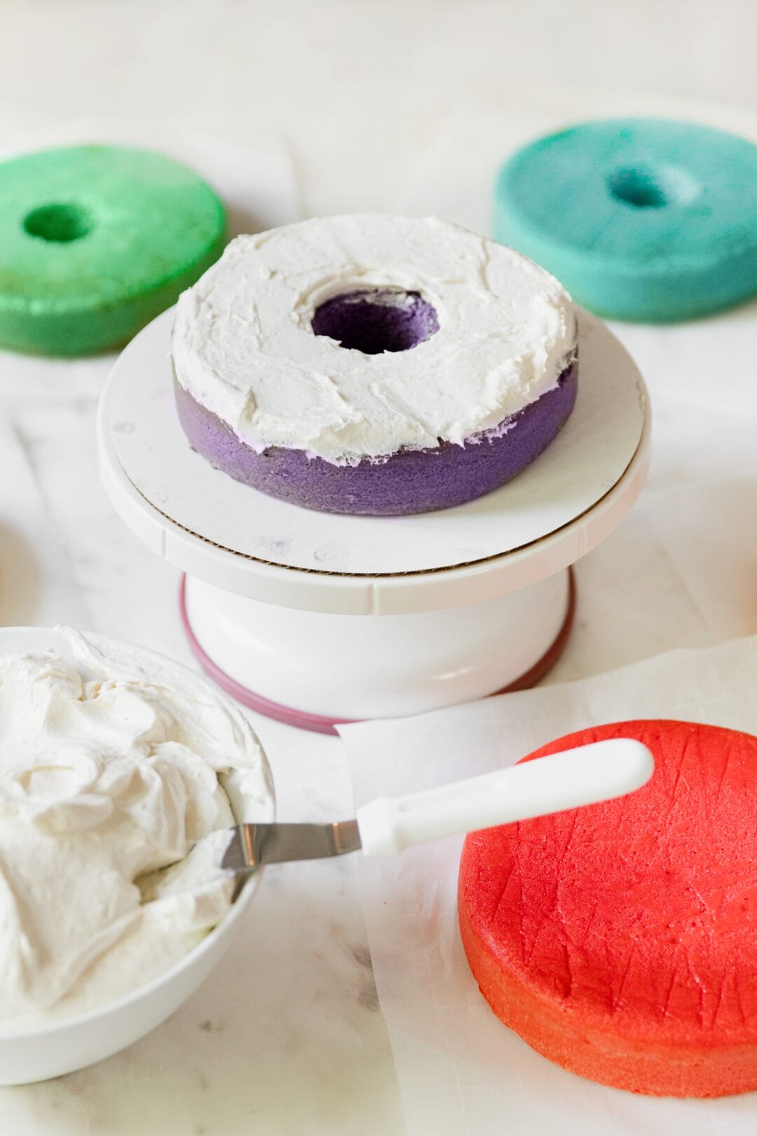 HOW TO MAKE A RAINBOW EXPLOSION CAKE | Pretty Together