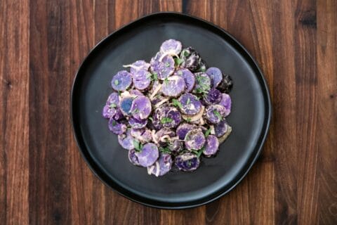 Halloween Recipe: Cursed Amethyst Salad | Pretty Together