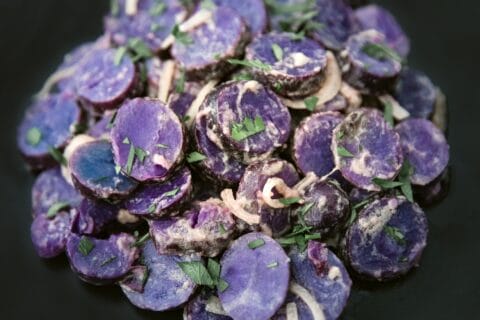 Halloween Recipe: Cursed Amethyst Salad | Pretty Together