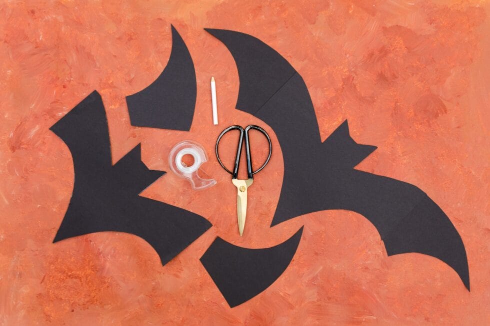 Easy DIY Paper Bats | Pretty Together