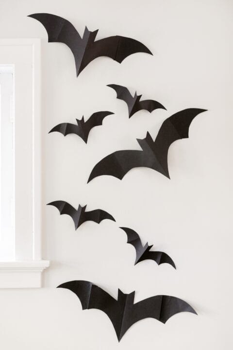 Easy DIY Paper Bats | Pretty Together