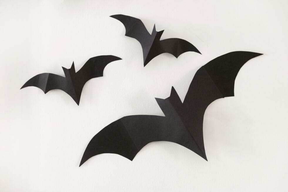 Easy DIY Paper Bats | Pretty Together