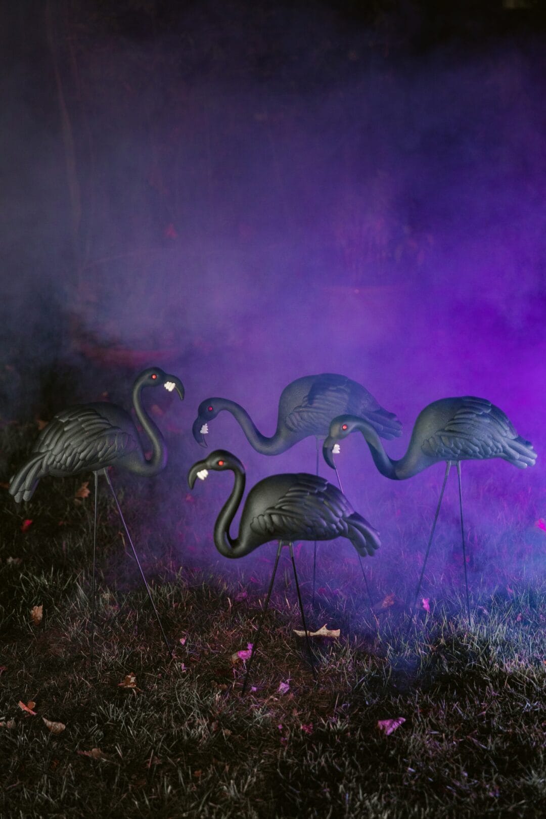 DIY Halloween Decorations: Zombie Flamingos | Pretty Together