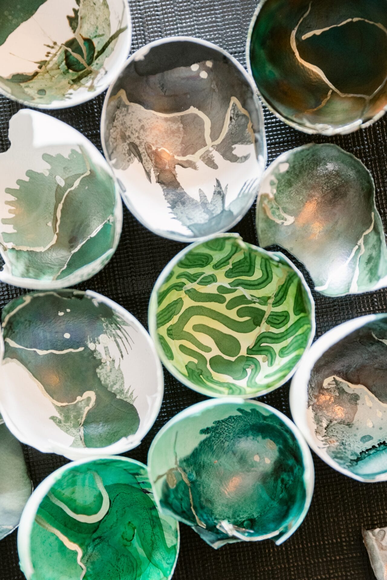 How to Create Kintsugi Eggshell Art | Pretty Together