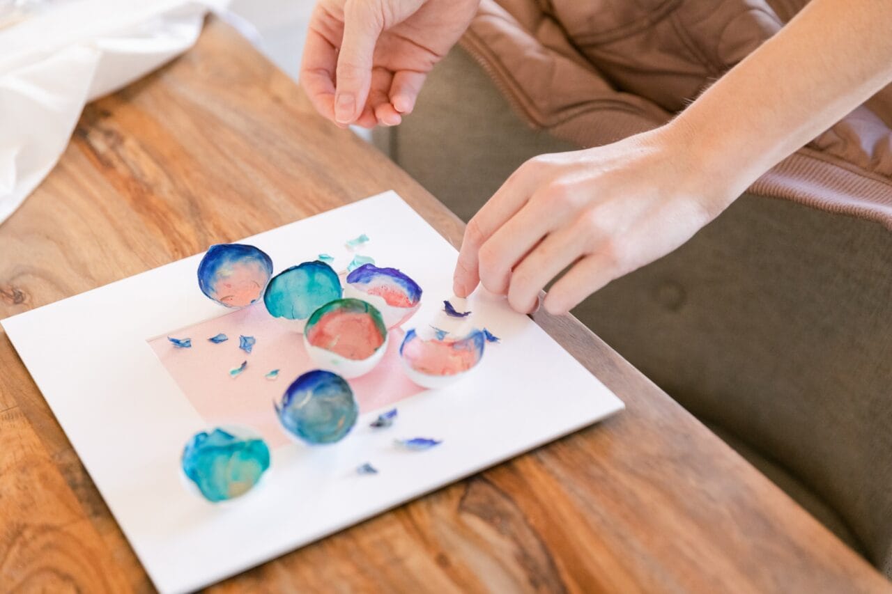 How to Create Kintsugi Eggshell Art | Pretty Together