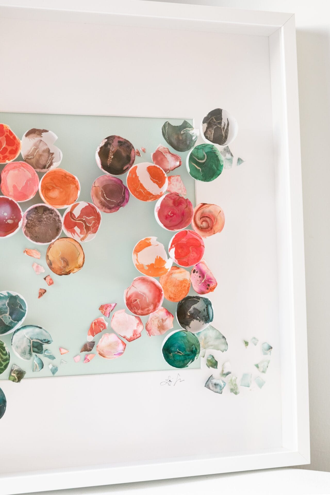 How to Create Kintsugi Eggshell Art | Pretty Together