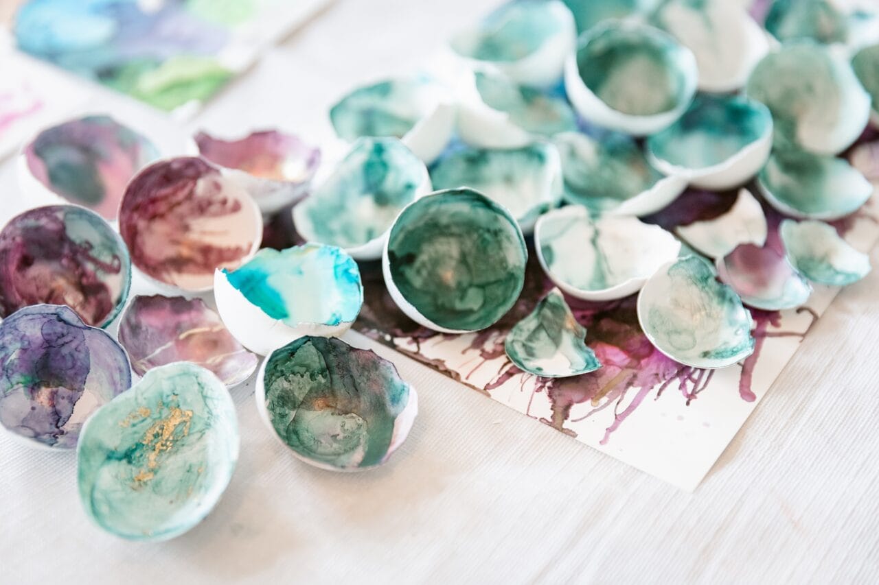 How to Create Kintsugi Eggshell Art | Pretty Together