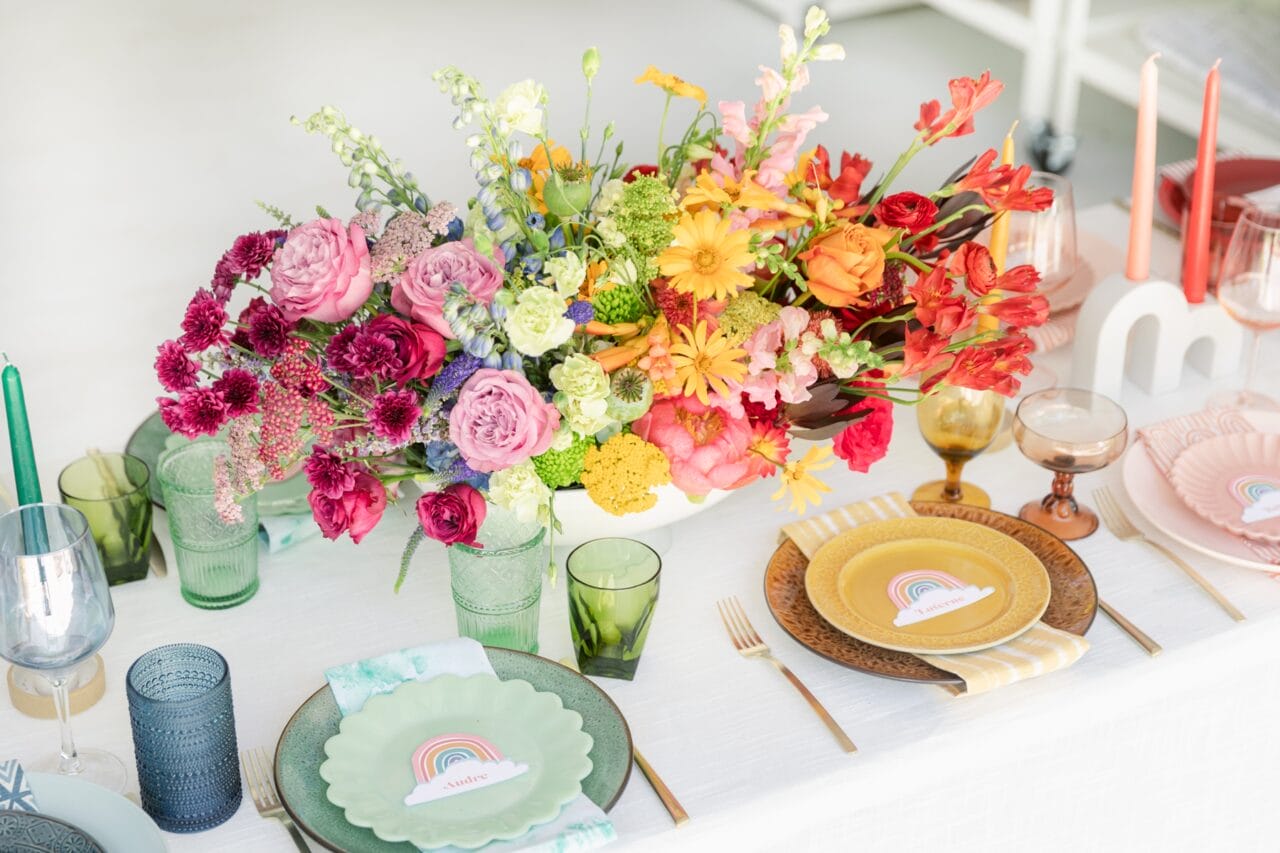 Just a Fun Pride Tablescape and Some Thoughts | Pretty Together