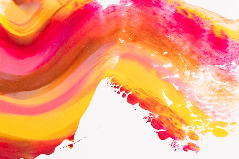 How to Make Squeegee Art | Pretty Together