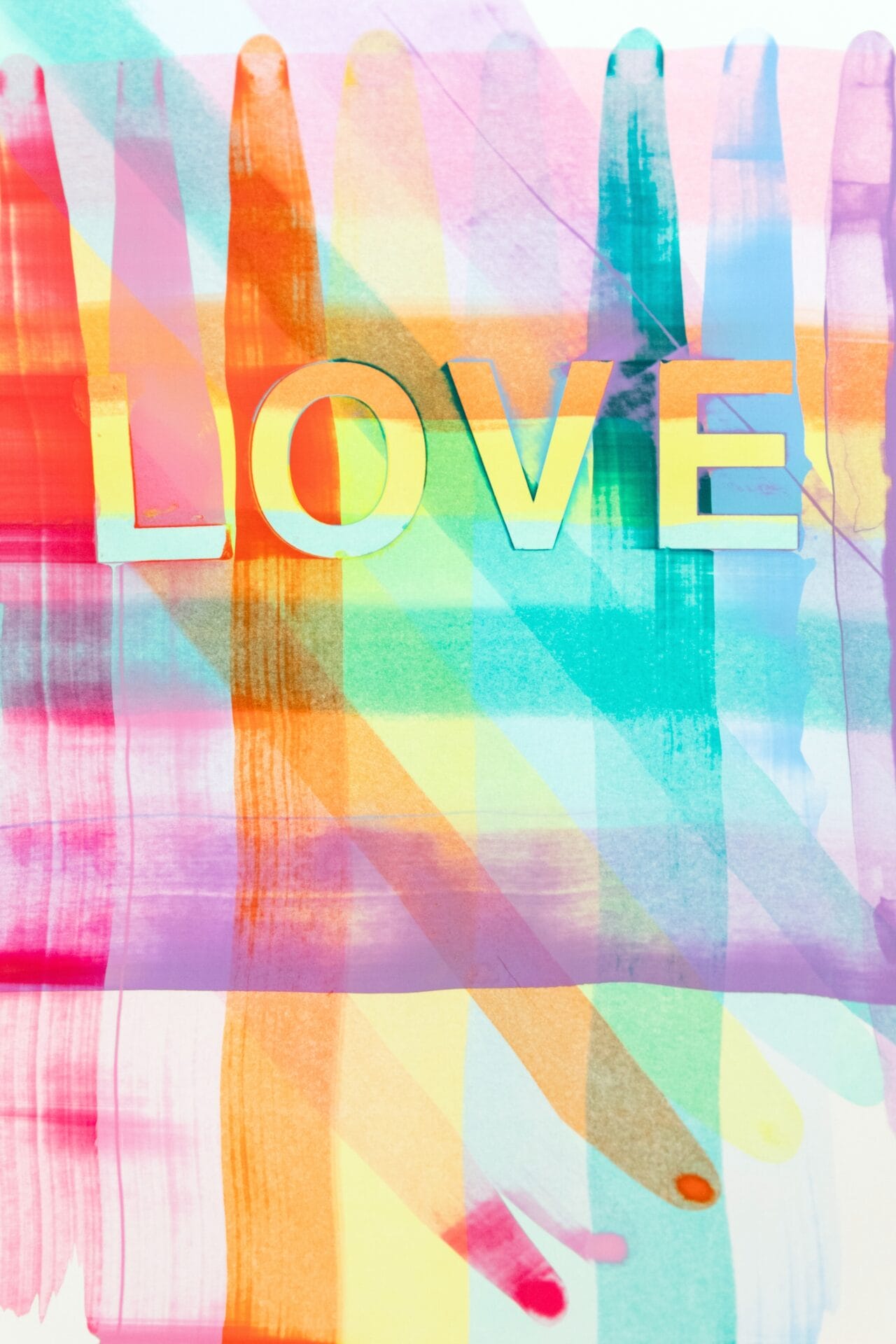 How to Make Squeegee Art | Pretty Together