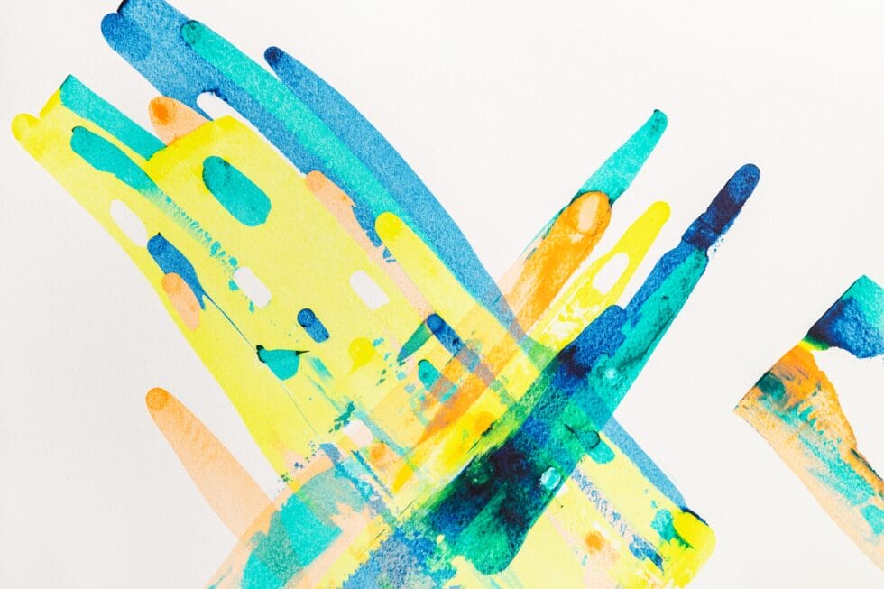 How to Make Squeegee Art | Pretty Together