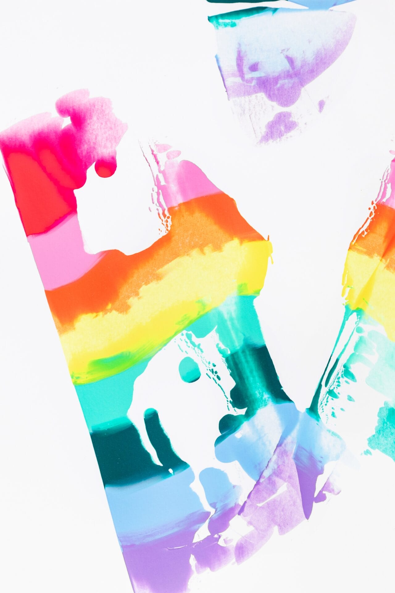 How to Make Squeegee Art | Pretty Together