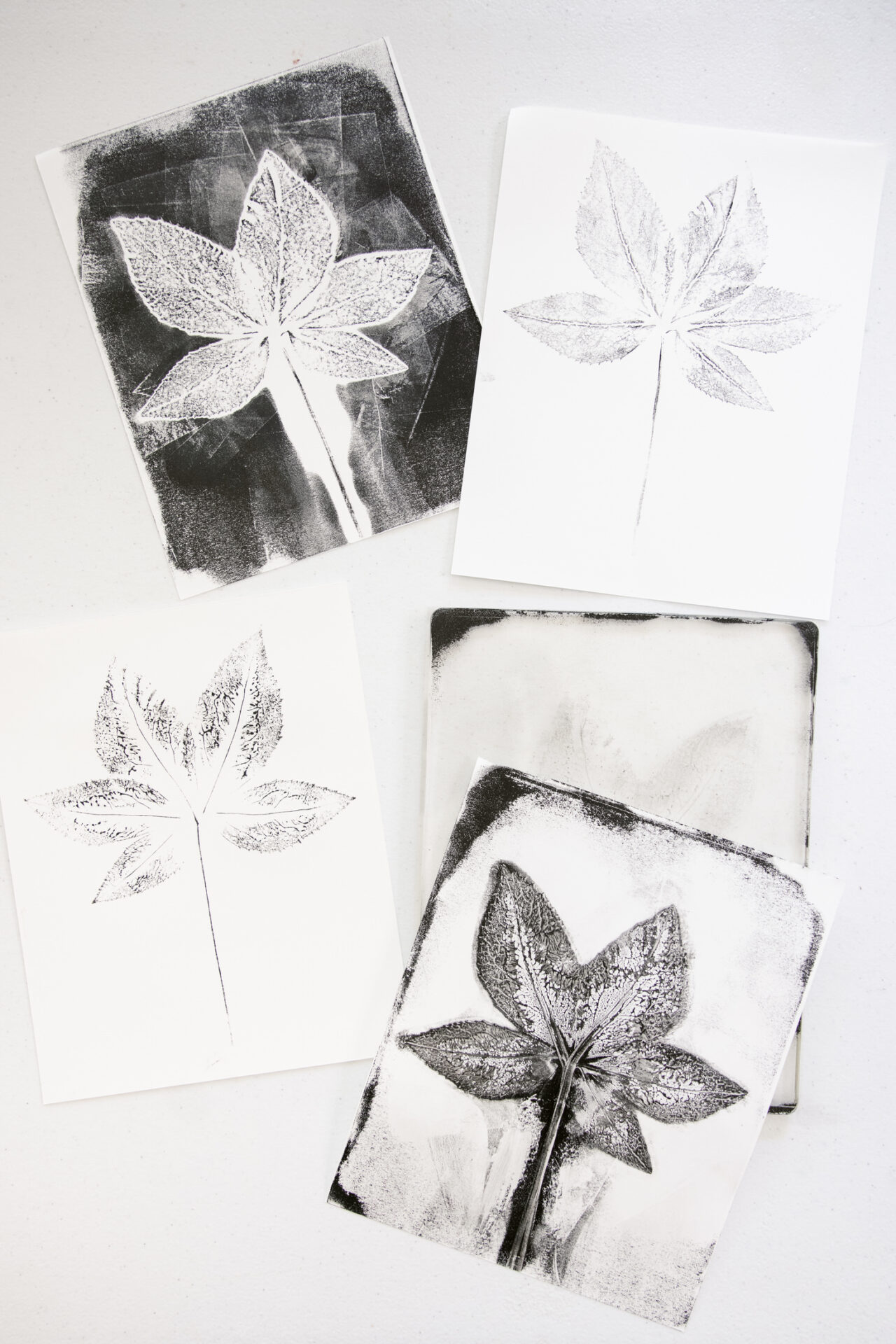 How to Create Beautiful Botanical Gelli Plate Prints | Pretty Together