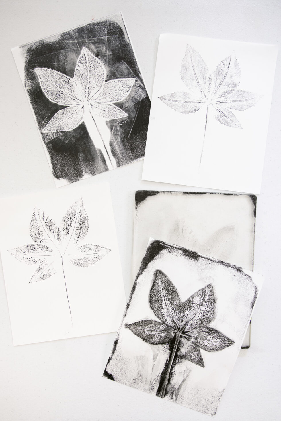 How to Create Beautiful Botanical Gelli Plate Prints | Pretty Together